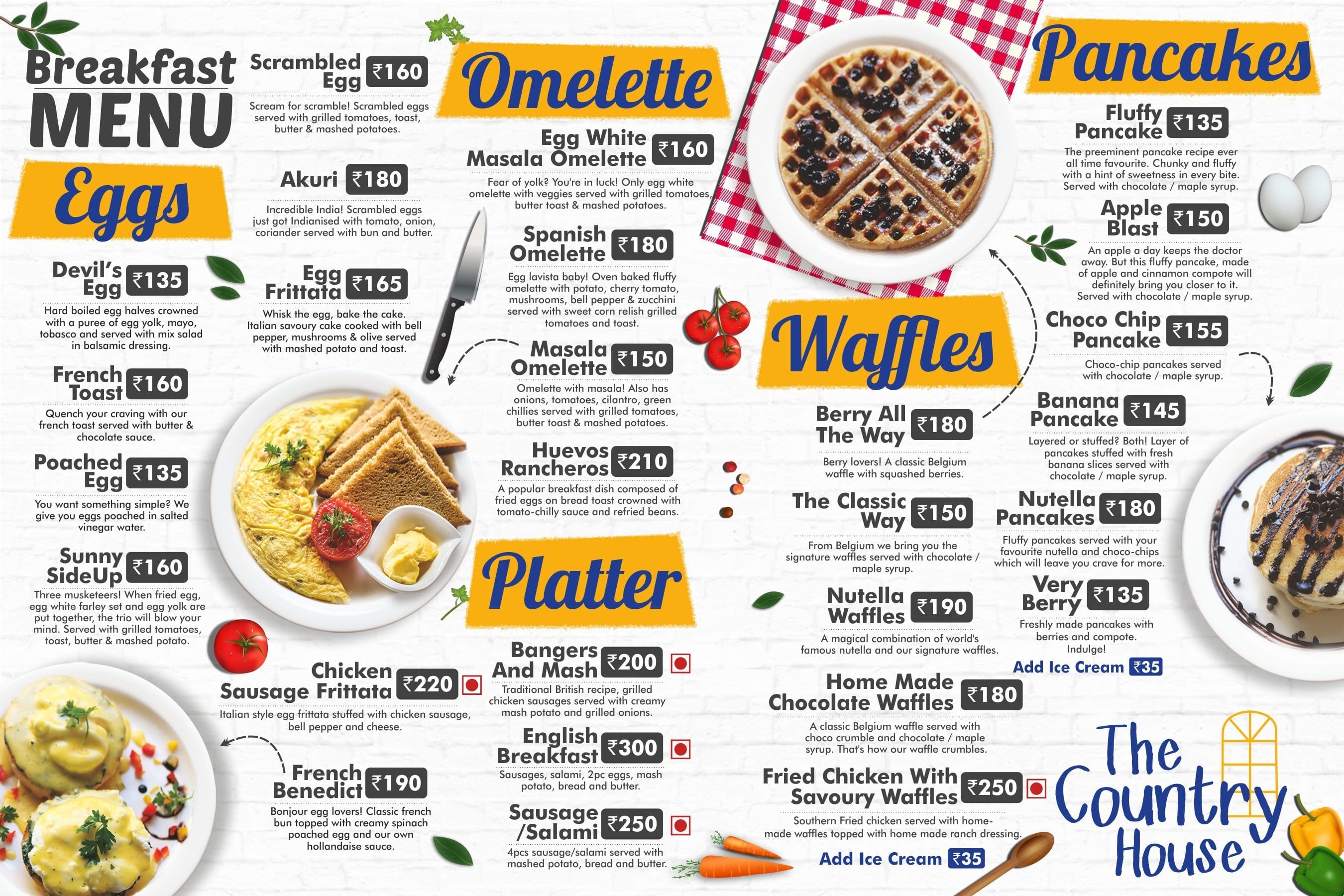 The Country House menu, Menu restauracji The Country House, Elgin ... The Country House menu, Menu restauracji The Country House, Elgin ...