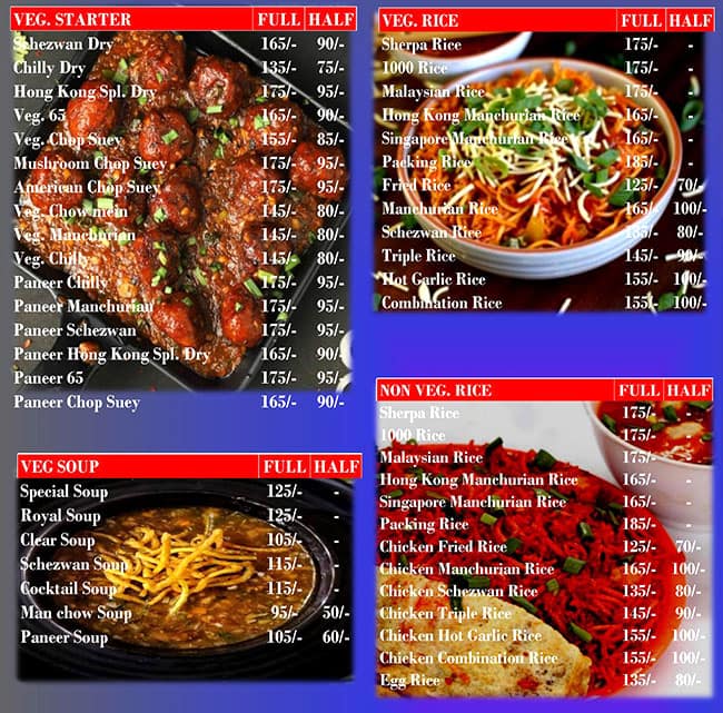 Menu of Foodies Food Corner, Mulund West, Mumbai