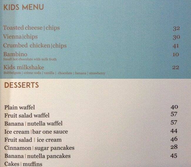 Menu at @ The Bistro Rynfield BBQ, Benoni