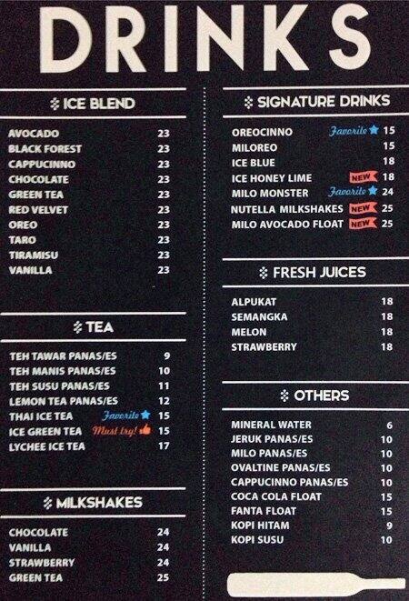 Carta de Roti Bakar Pak Amad, Yakarta, Jl. Cikini Raya