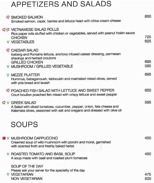 Padmini - The LaLiT Laxmi Vilas Palace Menu - Zomato