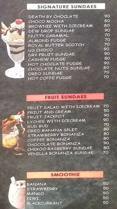 Menu at Lassi Bistro Madhapur, Hyderabad, 1-90/A/1/1 Hitech road