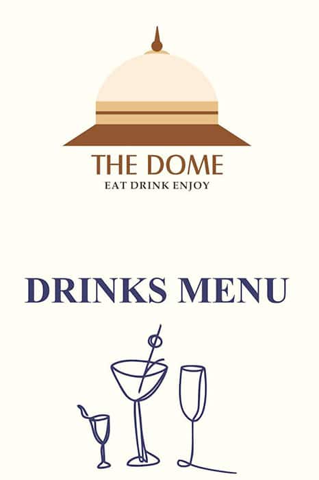 Menu of The Dome, MI Road, Jaipur