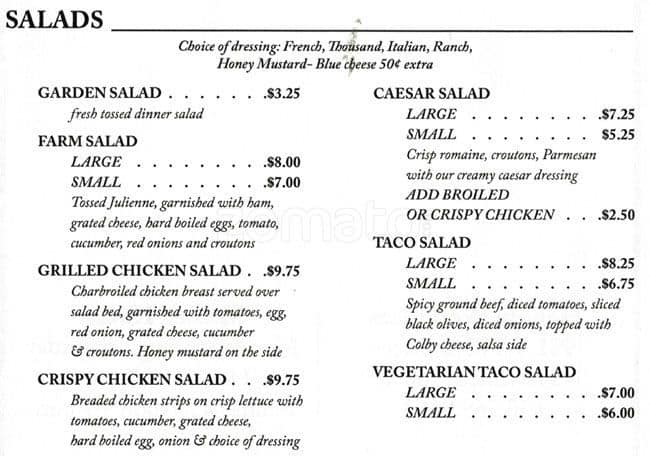 Menu at Your Neighbors pub & bar, Naperville