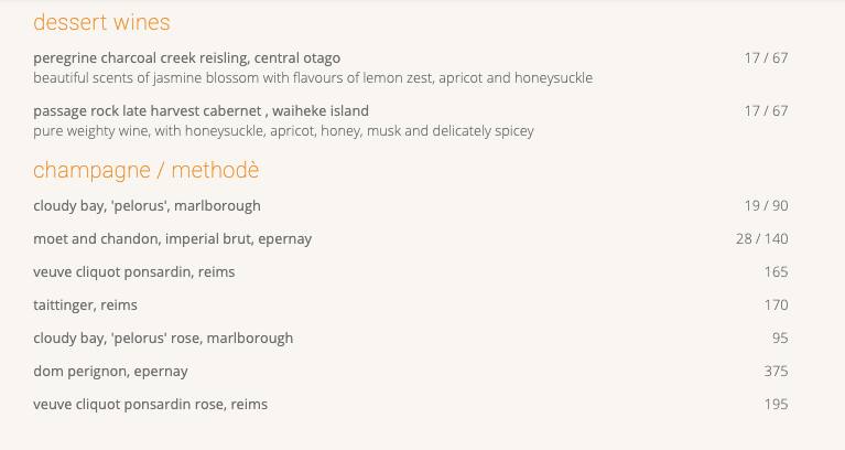 Menu at DeBretts Kitchen pub & bar, Auckland