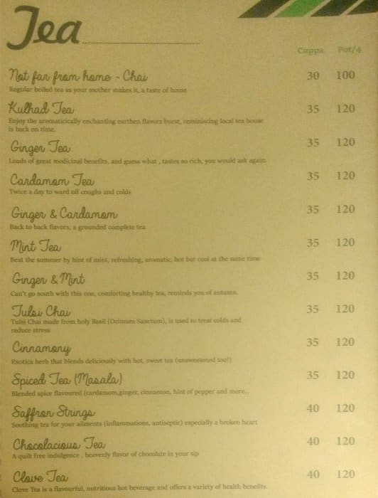 Tea Connect Cafe Menu, Menu for Tea Connect Cafe, Malviya Nagar, Jaipur ...