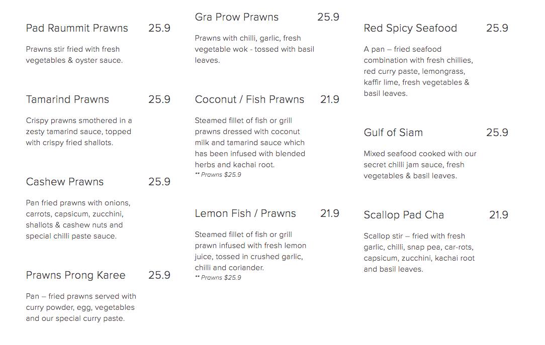 Carta del restaurante FarmRak Signature Ascot, Ascot