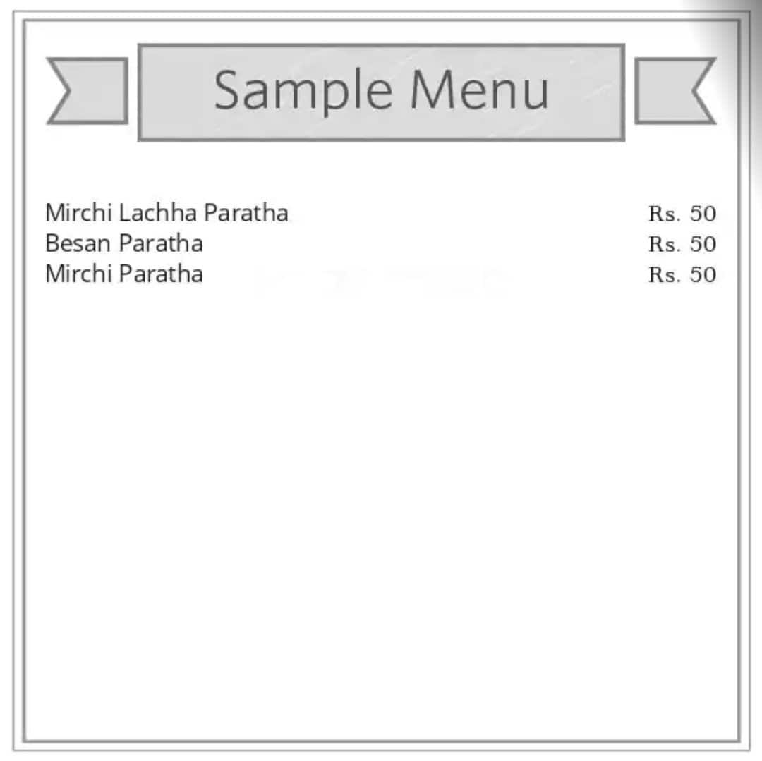 Menu of Shri Krishna Creations( Marwadi Kitchen), Virar, Mumbai
