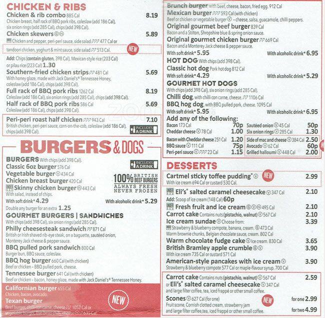 Menu at Botwell Inn pub & bar, Hayes