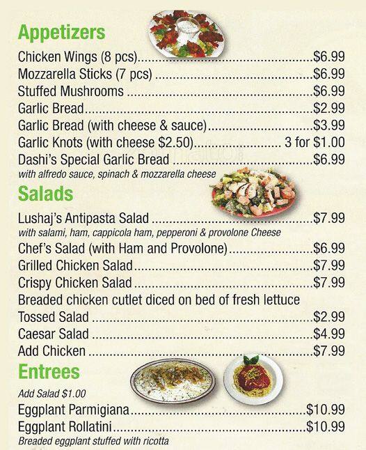 Lushaj's Pizza & Pasta Photos at Matilda Neil blog