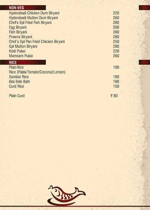 Menu at Chef's Garden, Hyderabad, 111