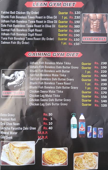 Menu of Udham Fish Point, Shahdara, New Delhi