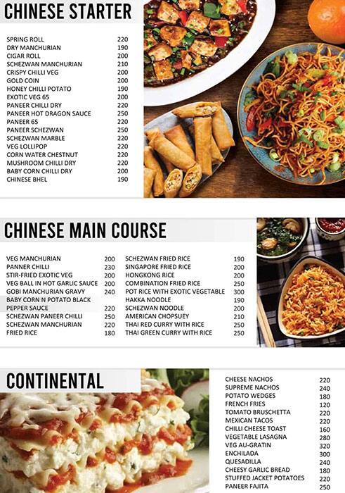 Menu at Mumbai Se Restaurant, Mumbai