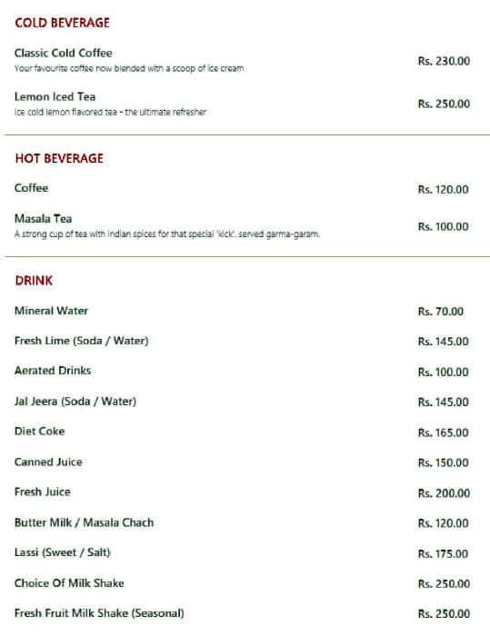 Menu at World Of Veg - Rooftop Restaurant, Ramsukh House, Pune, 7th Floor