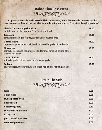 Menu at The Counting House pub & bar, Cleethorpes