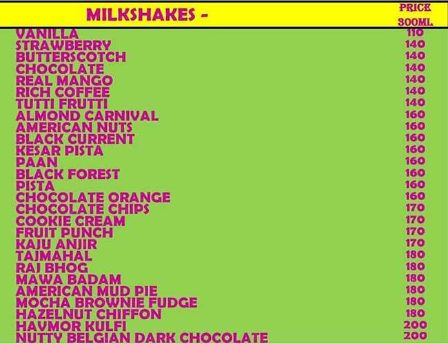 Menu at Cue Cafe, Pune, opt Park Springs society gate