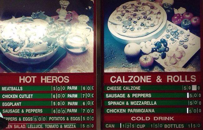 Menu at Anna Maria Pizza & Pasta pizzeria, New York City