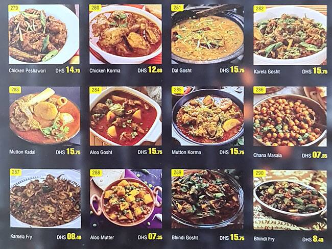 Menu at Tasty World Restaurant Impz, Dubai, Ground Floor