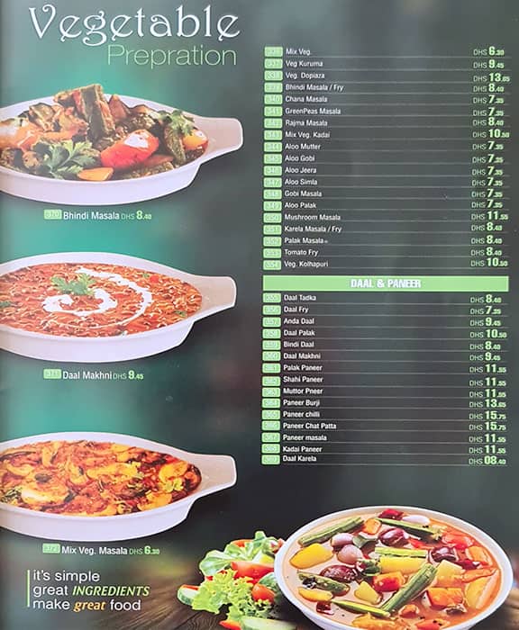 Menu at Tasty World Restaurant Impz, Dubai, Ground Floor