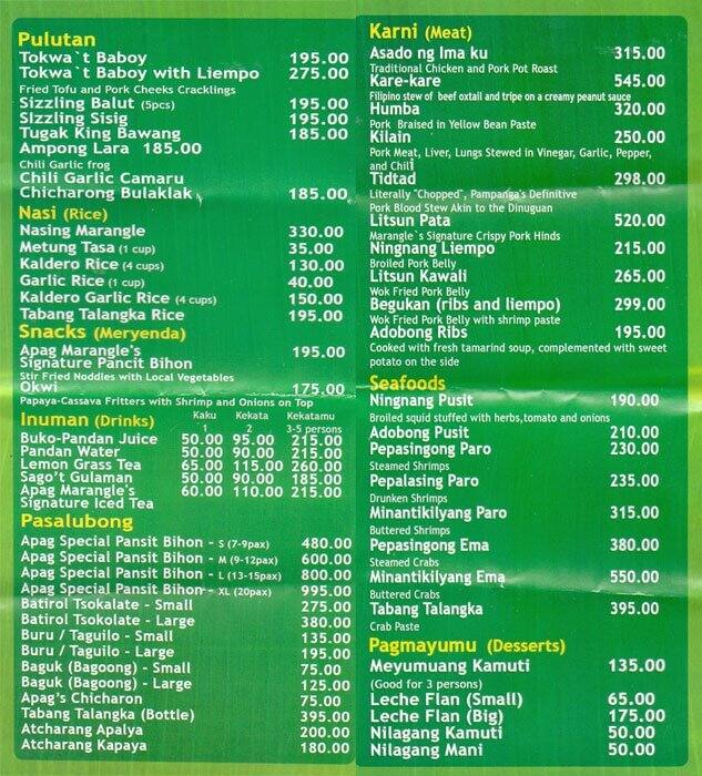 Apag Marangle, San Lorenzo, Makati City - Zomato Philippines