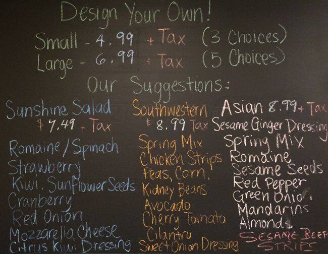 Menu at Select Sandwich cafe, Mississauga, 50 Burnhamthorpe Rd W Unit 336