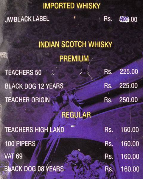 Unwind - Hotel NKM's Grand Menu - Zomato