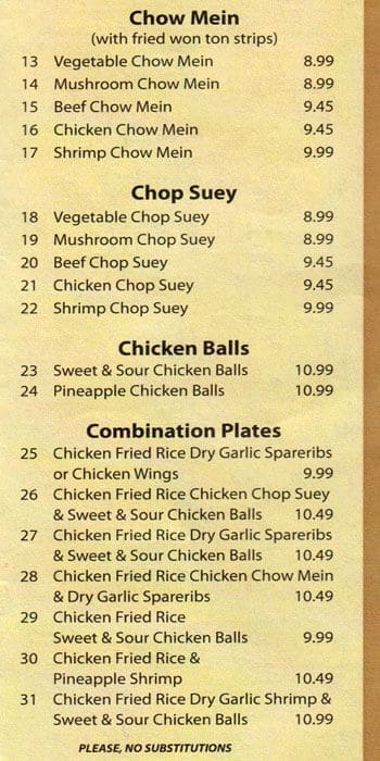 Menu au Mike's Pizzeria & Restaurant, Ottawa