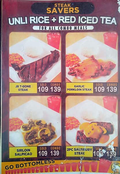Menu at Slice N' Dice restaurant, Quezon City, M24J+8F2