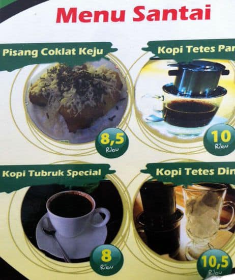 Menu at PECEL LELE IBU CINDY restaurant, Jakarta