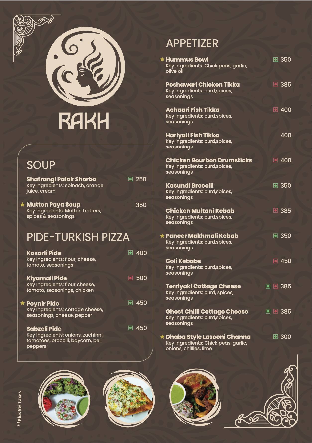 Menu of Rakh, Chembur, Mumbai
