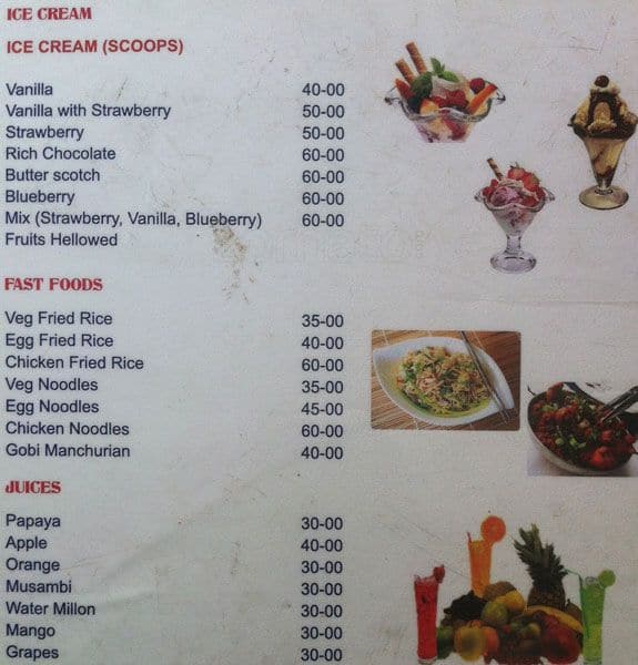 Menu at High Tea Cafe, Bengaluru, 3