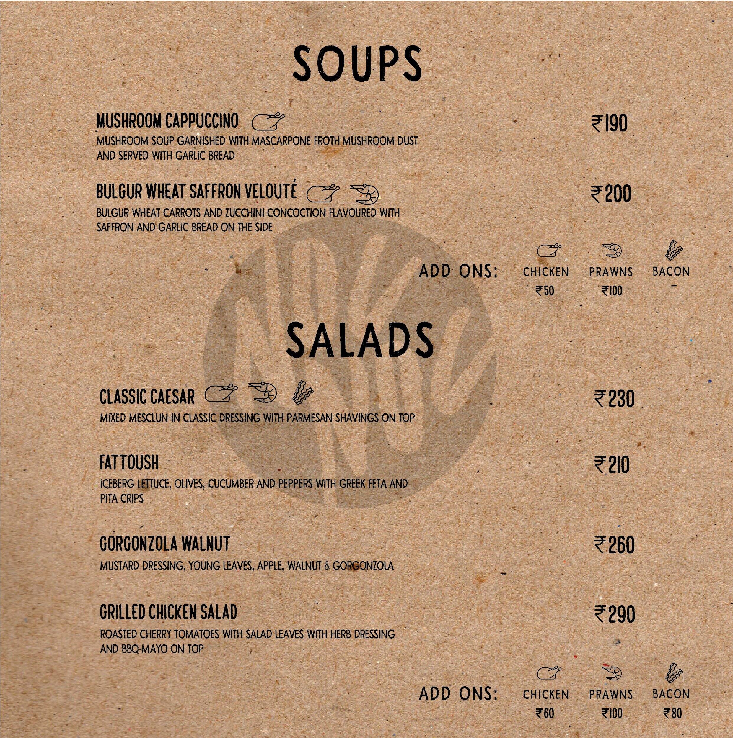 Noc Noc Menu, Menu for Noc Noc, Madhapur, Hyderabad - Zomato