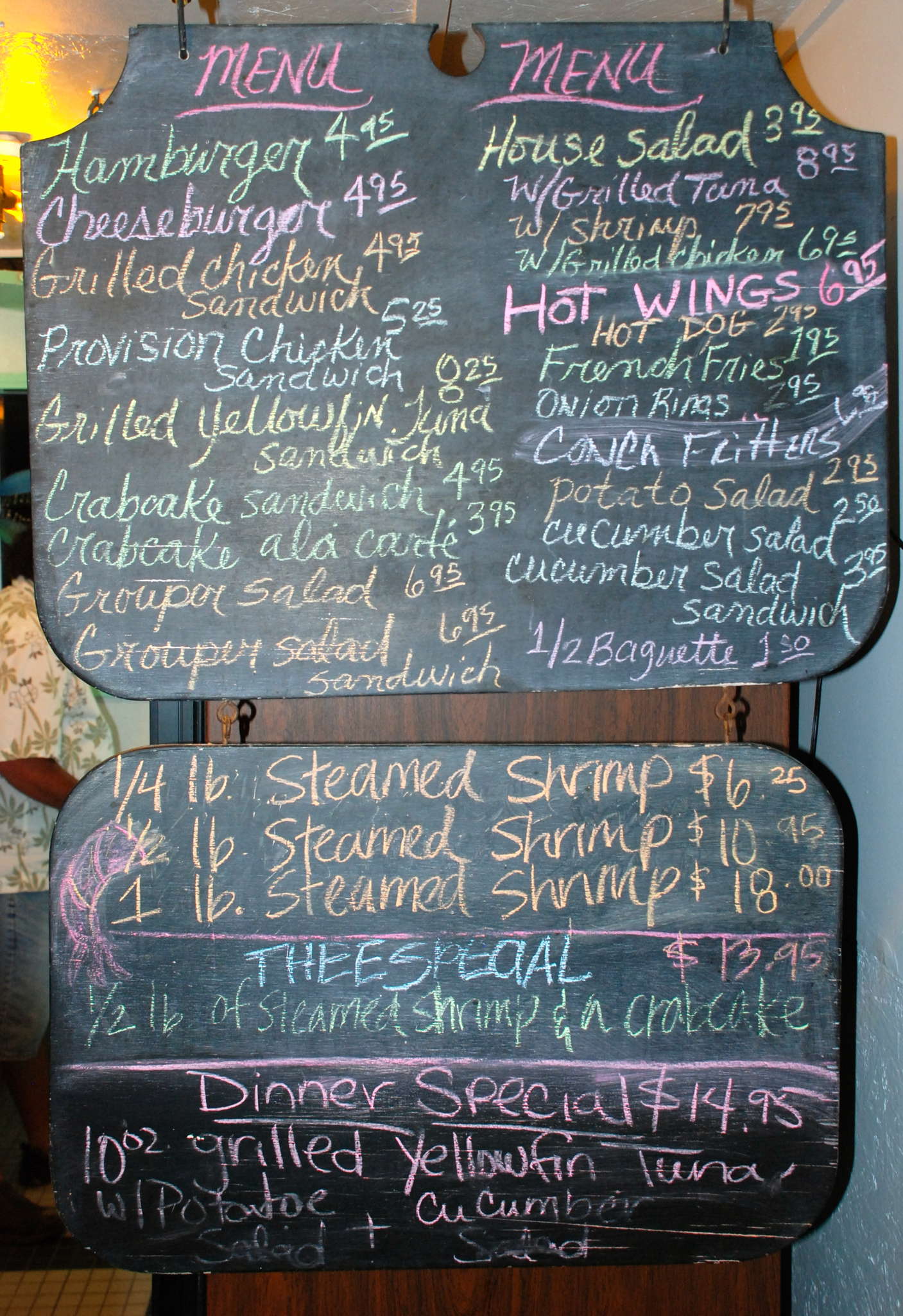 Menu at Provision Company restaurant, Southport