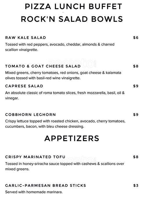 Menu at The Golden Pony pub & bar, Harrisonburg