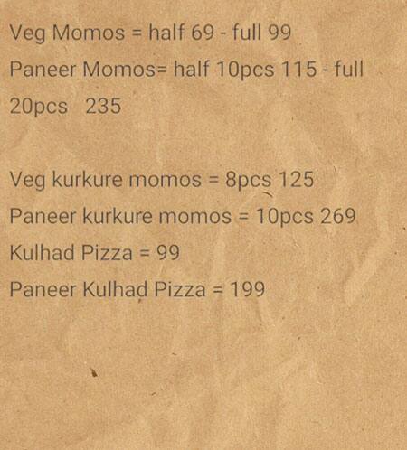 Menu of Sharma Eat, Sector 5, Noida