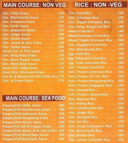 Shaolin Menu, Menu for Shaolin, Powai, Mumbai - Zomato