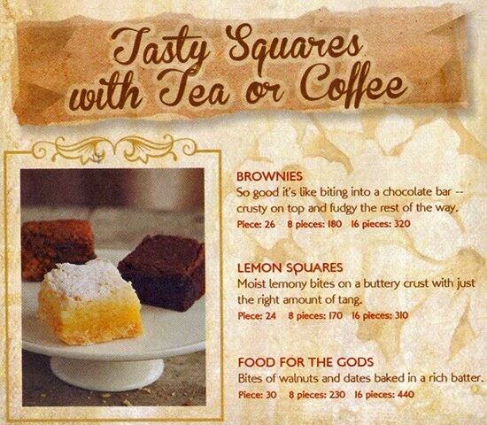 Menu at Mary Grace cafe, San Juan