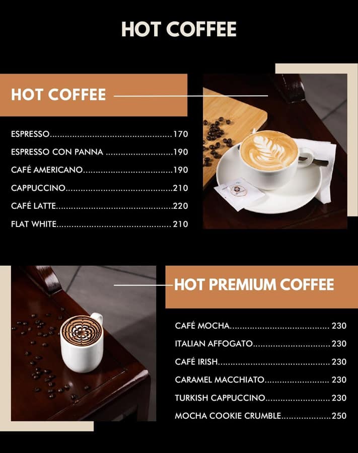 Menu of Coffee & More, Kharadi, Pune