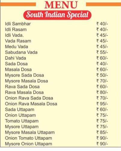 Menu of Yummy Tummy, Mulund East, Mumbai