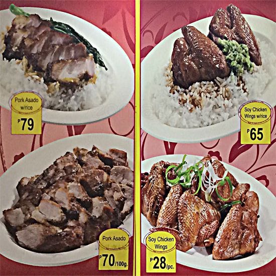 Menu at Orient Express, Cebu City, Food Avenue