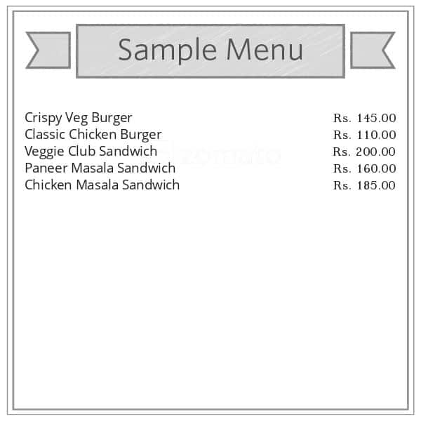 Menu at Food 365, Pune, CTS 1132/2