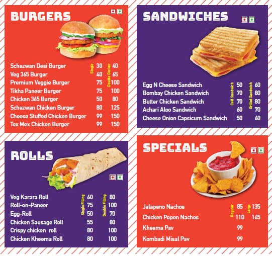 Food 365 Menu, Menu for Food 365, Magarpatta, Pune - Zomato