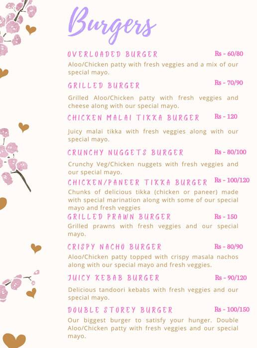 Menu of Spice 'N Sugar, Sector 75, Noida