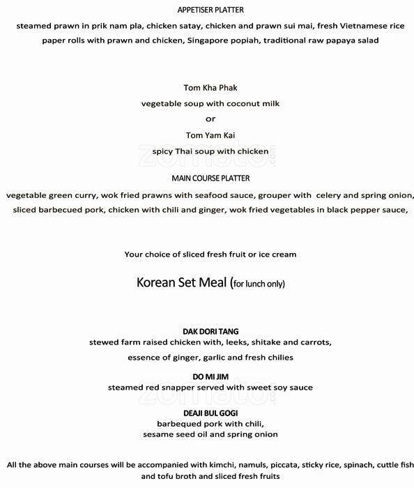 India Jones - Trident Nariman Point Menu - Zomato
