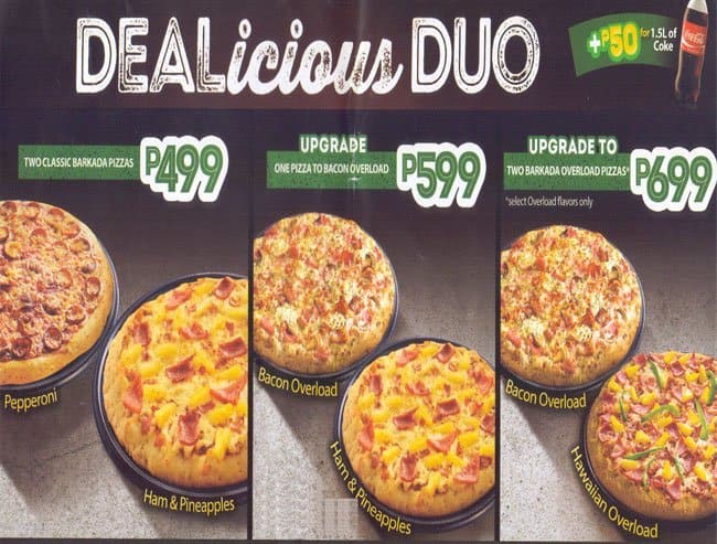 Menu at Greenwich fast food, Taguig, Level 1 SM City Cagayan De Oro ...