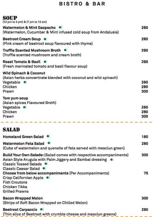 Toast - Bistro & Bar Menu, Menu for Toast - Bistro & Bar, Marol, Mumbai ...