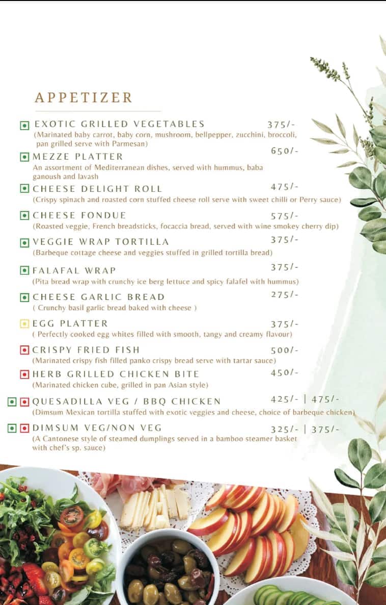 Menu of The Zaffran - Banquet & Restaurant, Ashok Nagar, Kanpur