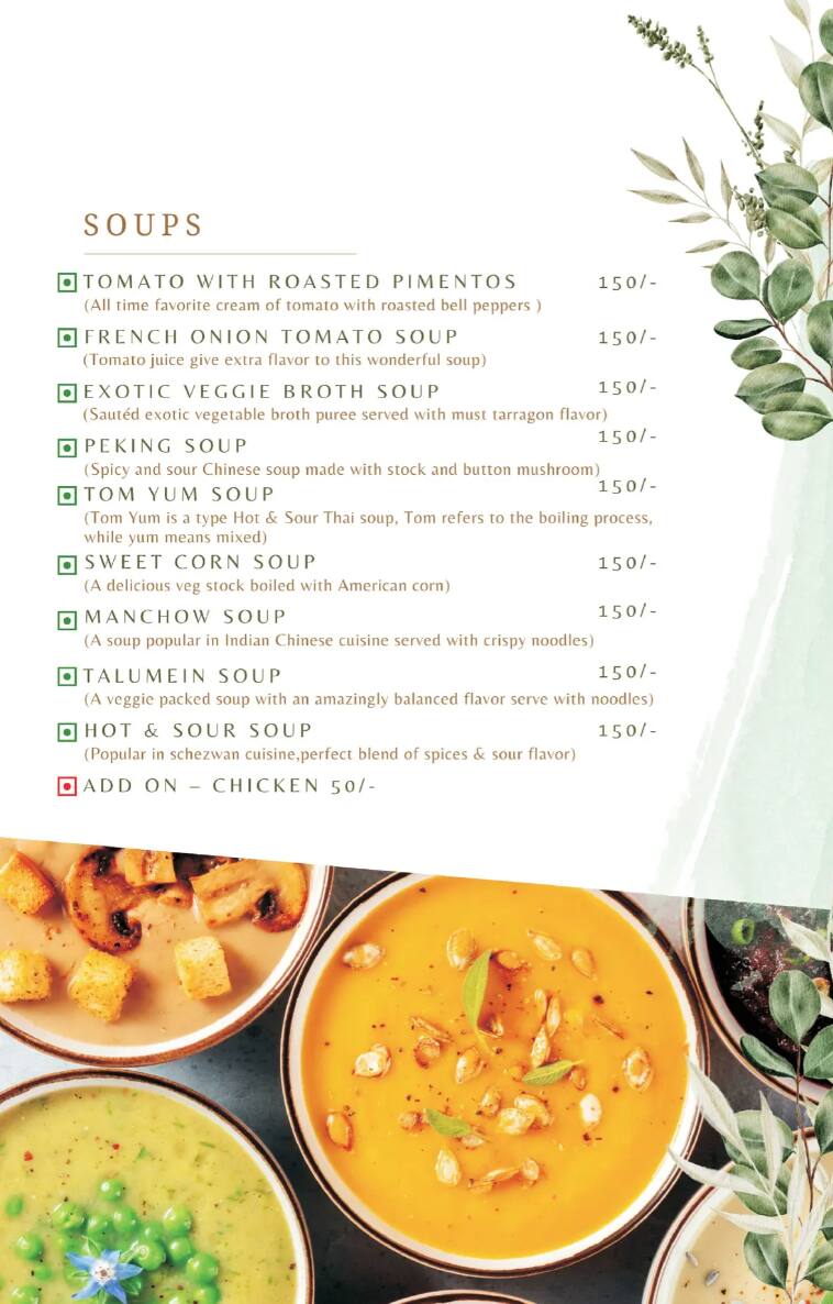 Menu of The Zaffran - Banquet & Restaurant, Ashok Nagar, Kanpur