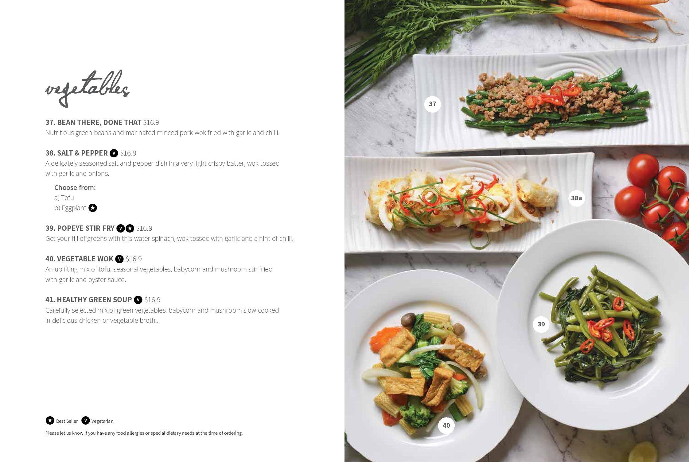 Menu at La Sen Vietnamese Restaurant, Randwick