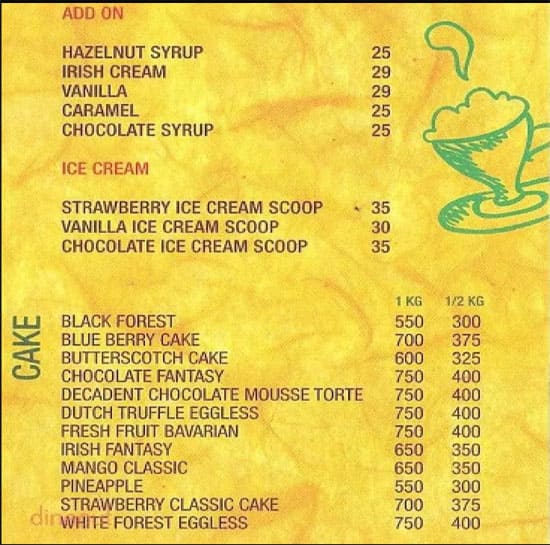 Menu at The French Loaf, Bengaluru, 417